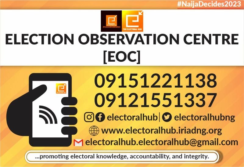 Election Observation Centre - The Electoral Hub